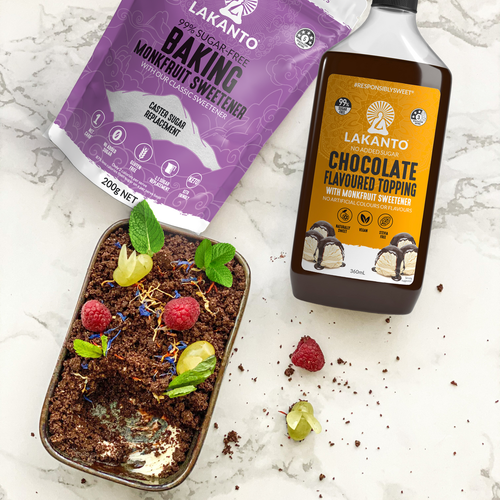 Lakanto 99% Sugar Free Chocolate Topping with Monkfruit Sweetener 360mL ...