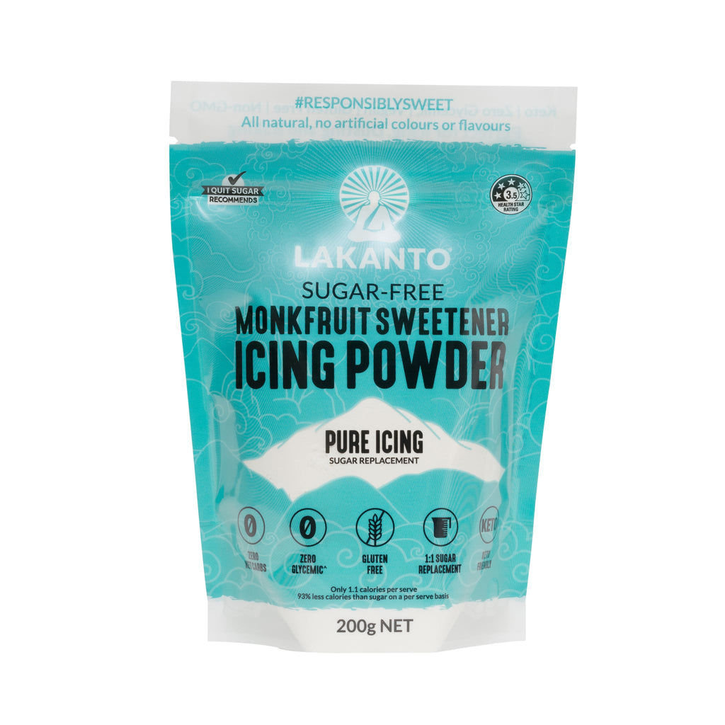 Icing Powder Classic Monkfruit Sweetener – Lakanto NZ