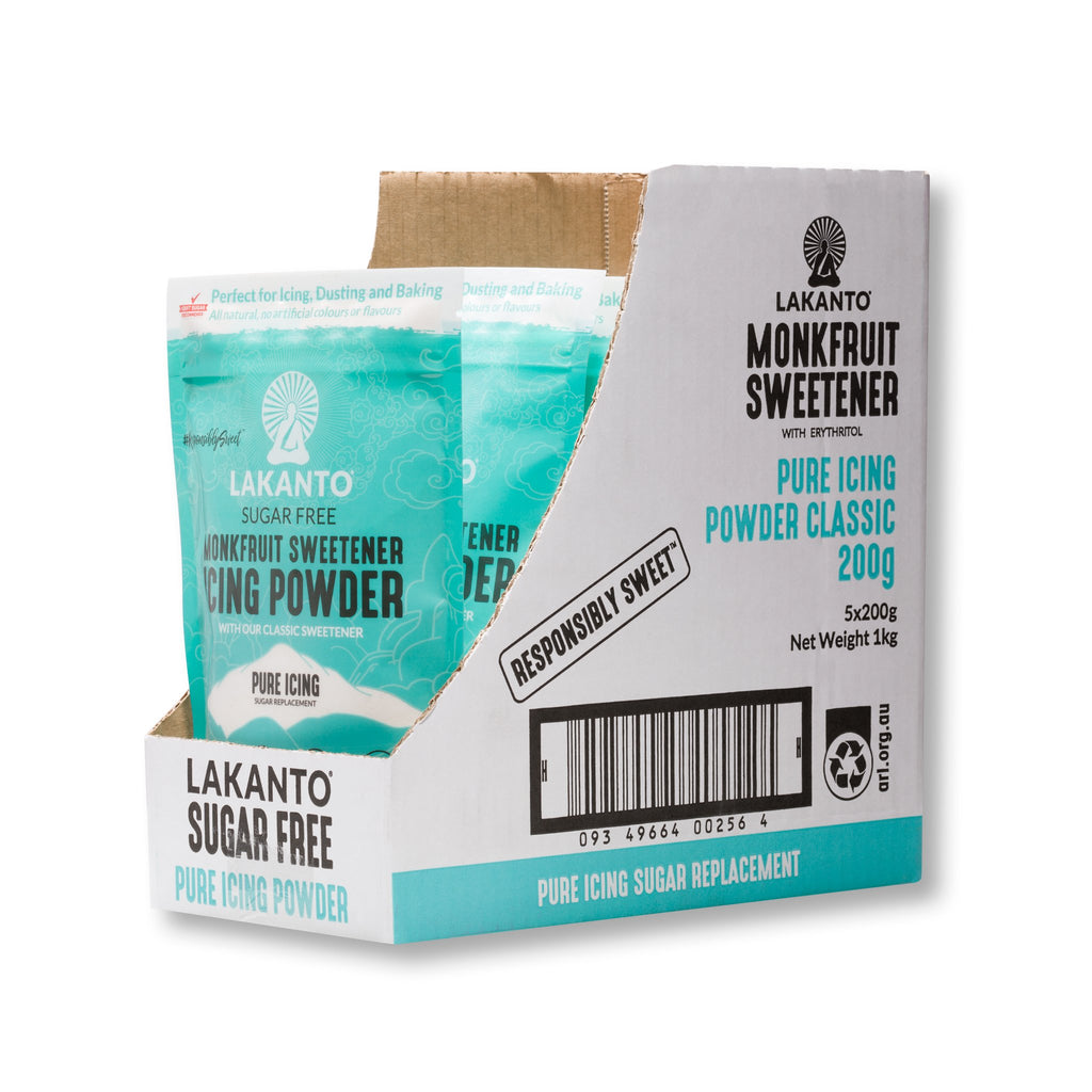 Icing Powder Classic Monkfruit Sweetener – Lakanto NZ